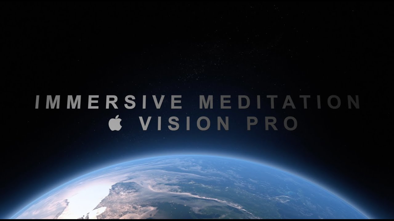 10-Min Meditation with Apple Vision Pro | Spatial Audio & Immersive ...
