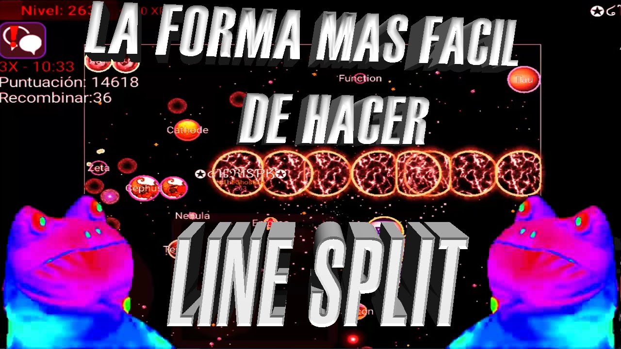""Nebulous"" La forma mas Fácil de Hacer Line Split || Manda Captura || - YouTube