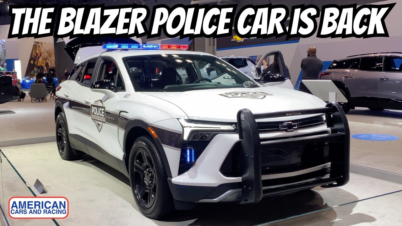 The Chevrolet Blazer EV Police Pursuit Vehicle Is Reporting For Duty ...