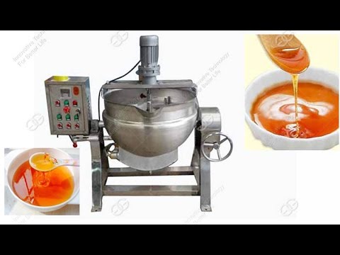 Video of Sugar Melting Kettle|Syrup Cooking Machine|Electric Sugar ...