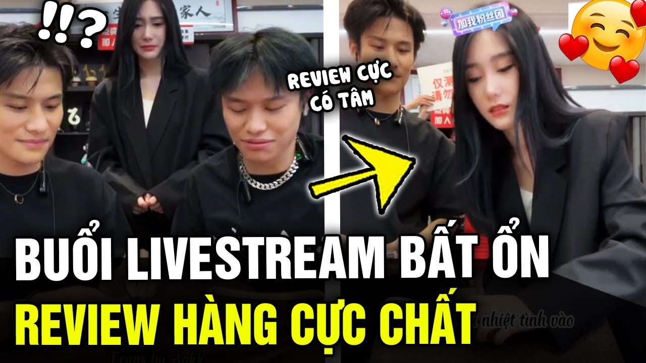 Livestream "BÁN HÀNG" bất ổn, 2 anh em REVIEW hàng cực chất khiến cô ...
