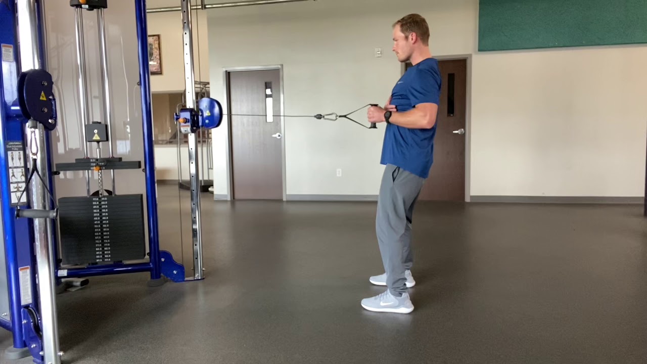 Cable Single Arm Row - YouTube