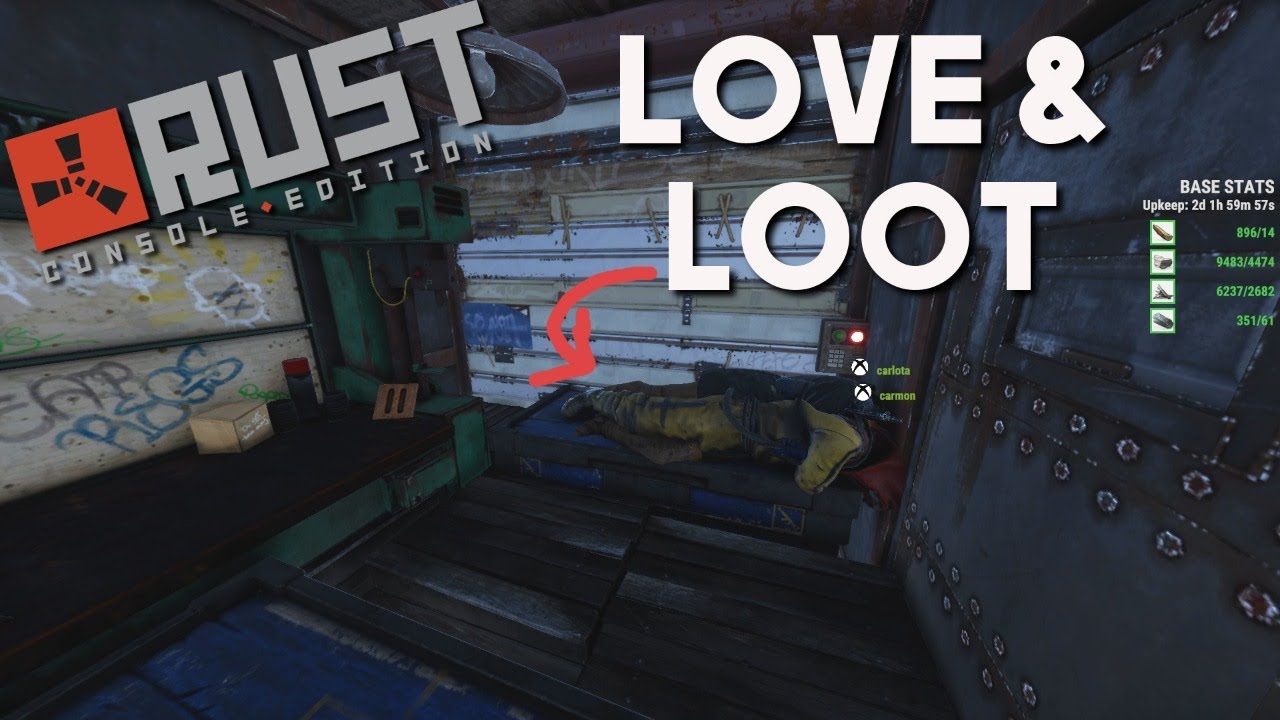 RUST 🏹 Official Pvp Server Livestream | RUST Console Edition Xbox one ...