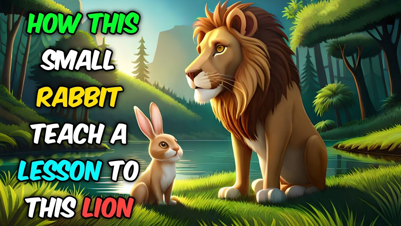 This small Rabbit taught a Powerful lesson to this Lion || short ...