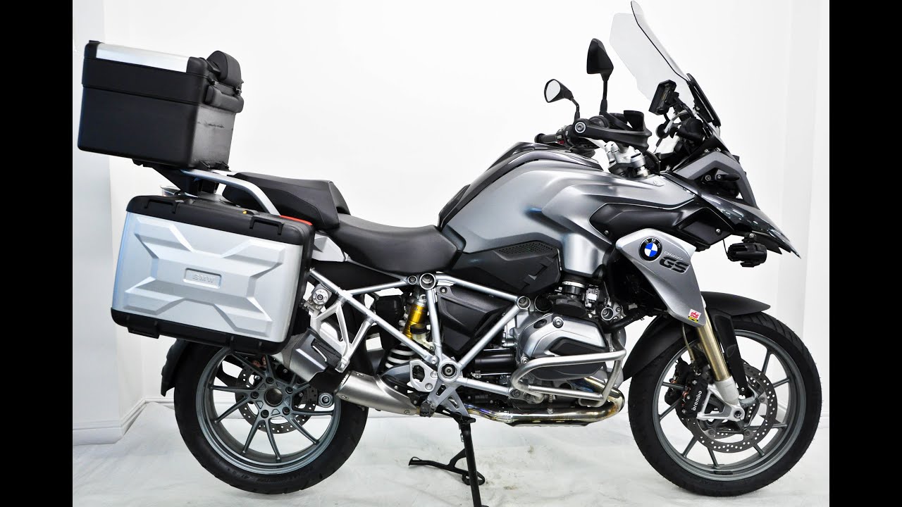 BMW R1200GS TE 2014 Grey - YouTube