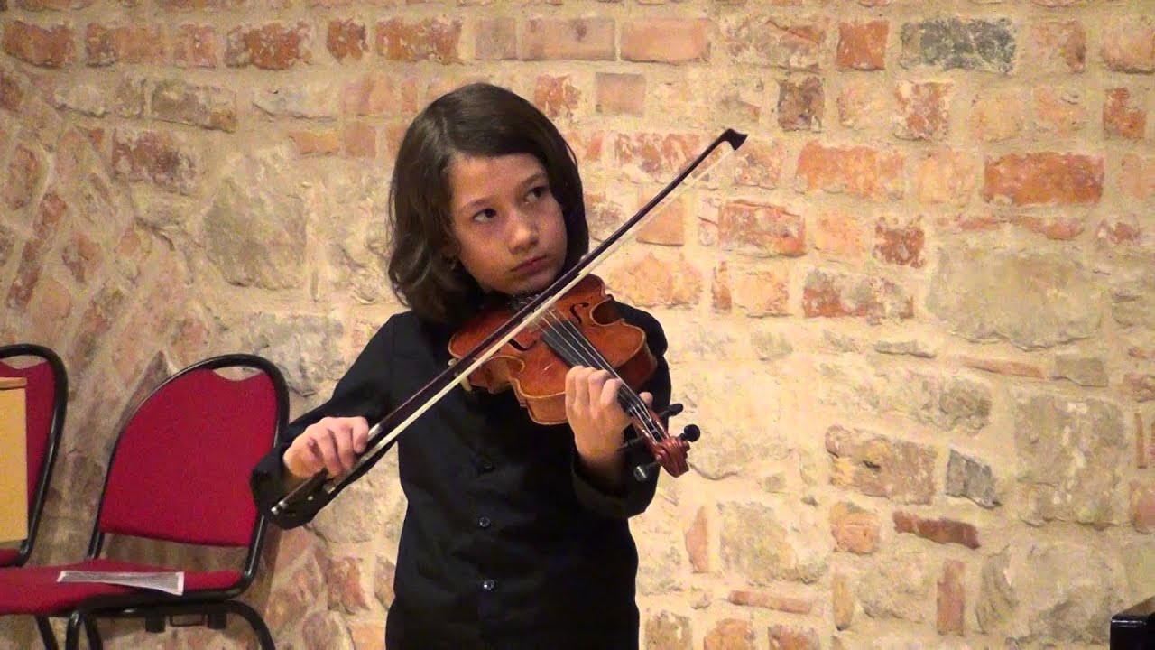 Friedrich Seitz, Violinkonzert in G-Dur op. 13, 1. Satz, Timon Paege ...