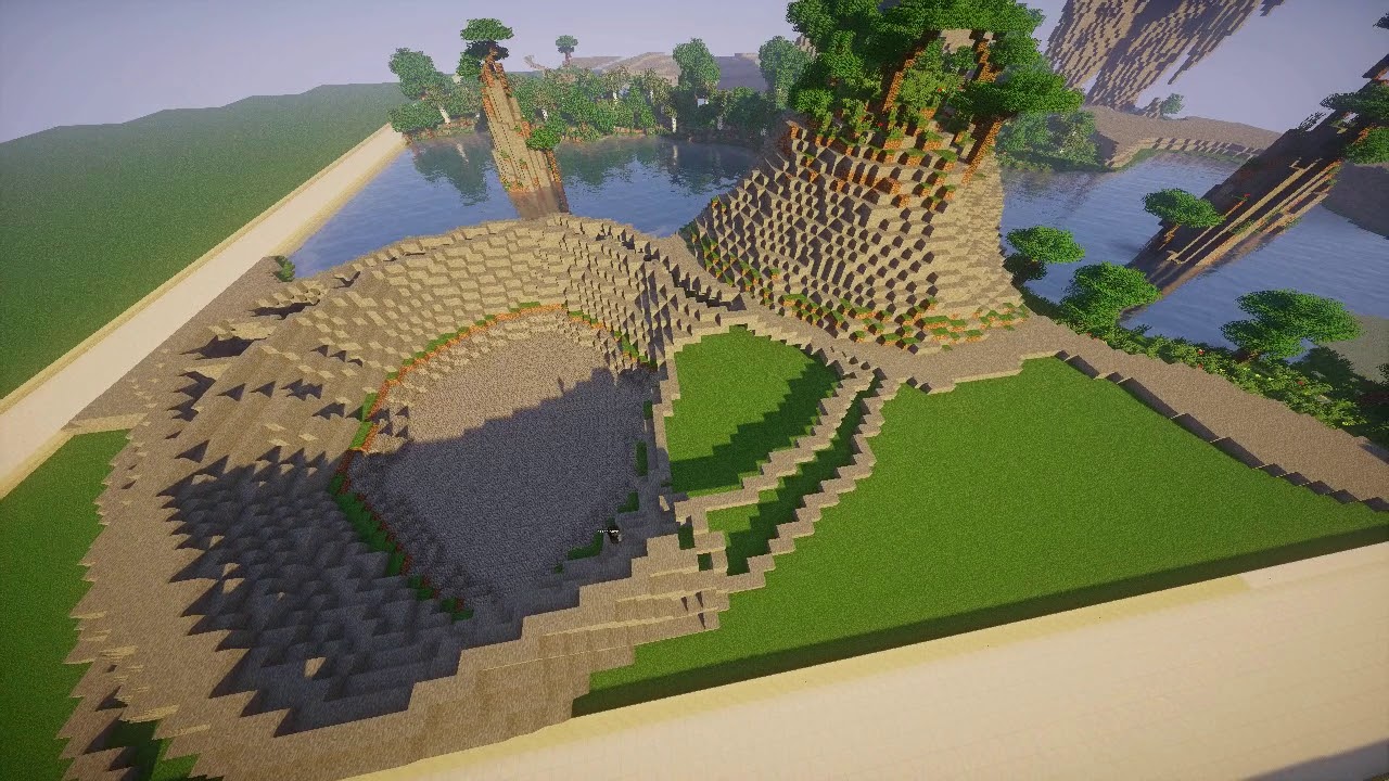 Minecraft Timelapse sur Tesseract #1 - YouTube