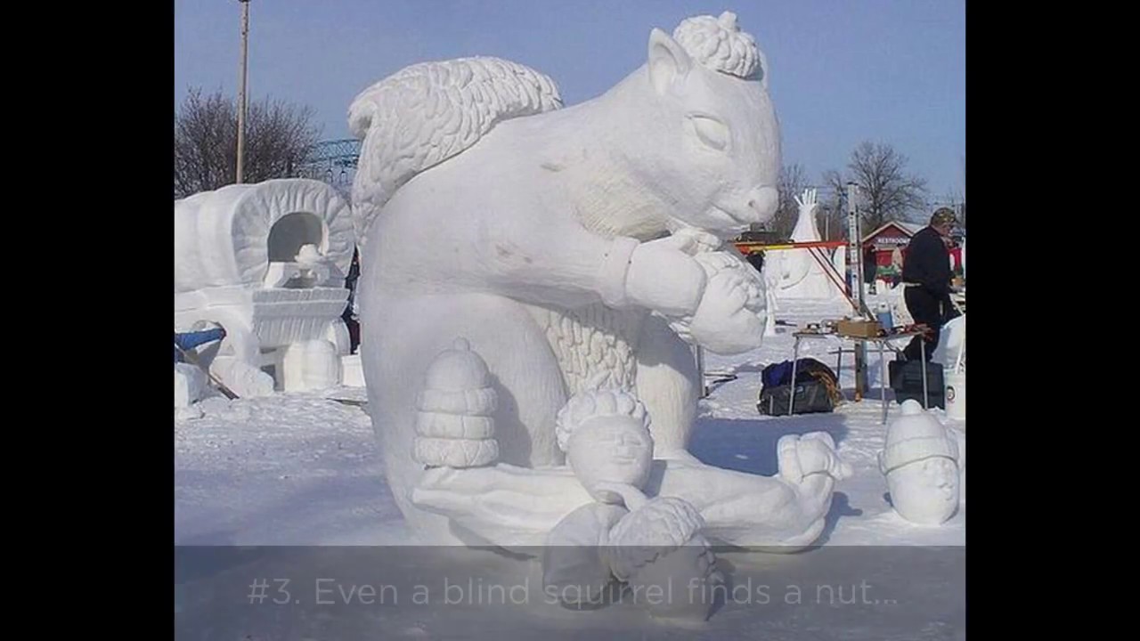 35 Amazing Snow Creations That Put Your Snowman to Shame - YouTube