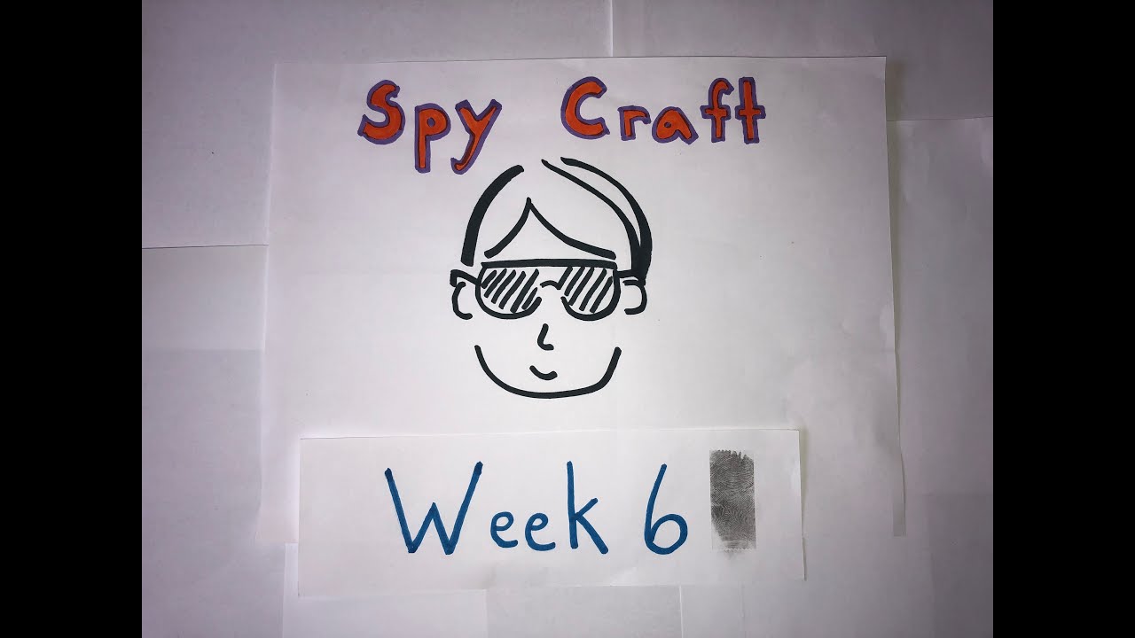 Spy Craft Week 6- Secret Agent ID cards, Fingerprinting and Hidden ...