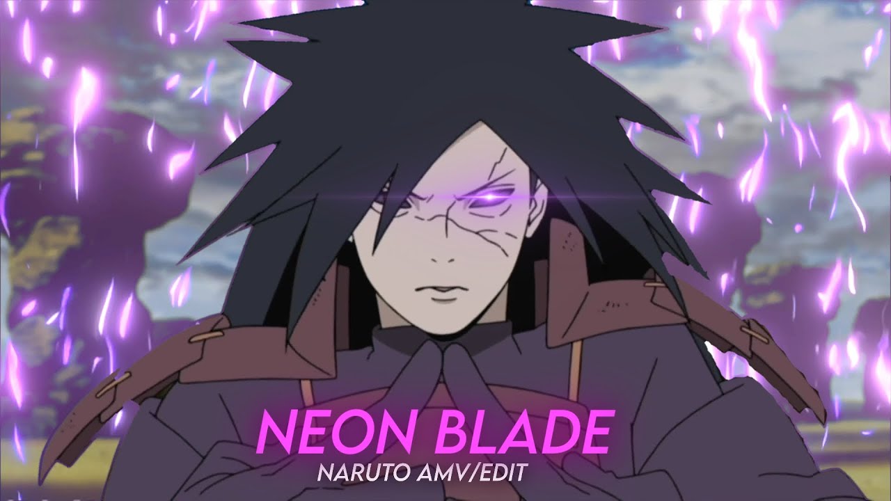 Madara Uchiha-Neon blade [Edit/Amv]|Alight Motion📱📱@VyukSUCKatANIME ...