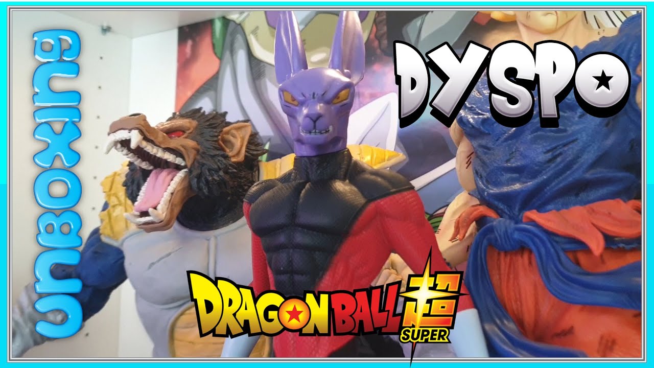 Dyspo Dragon Ball Super Figura de 35 cm orgullo Troopers 🐲 - YouTube