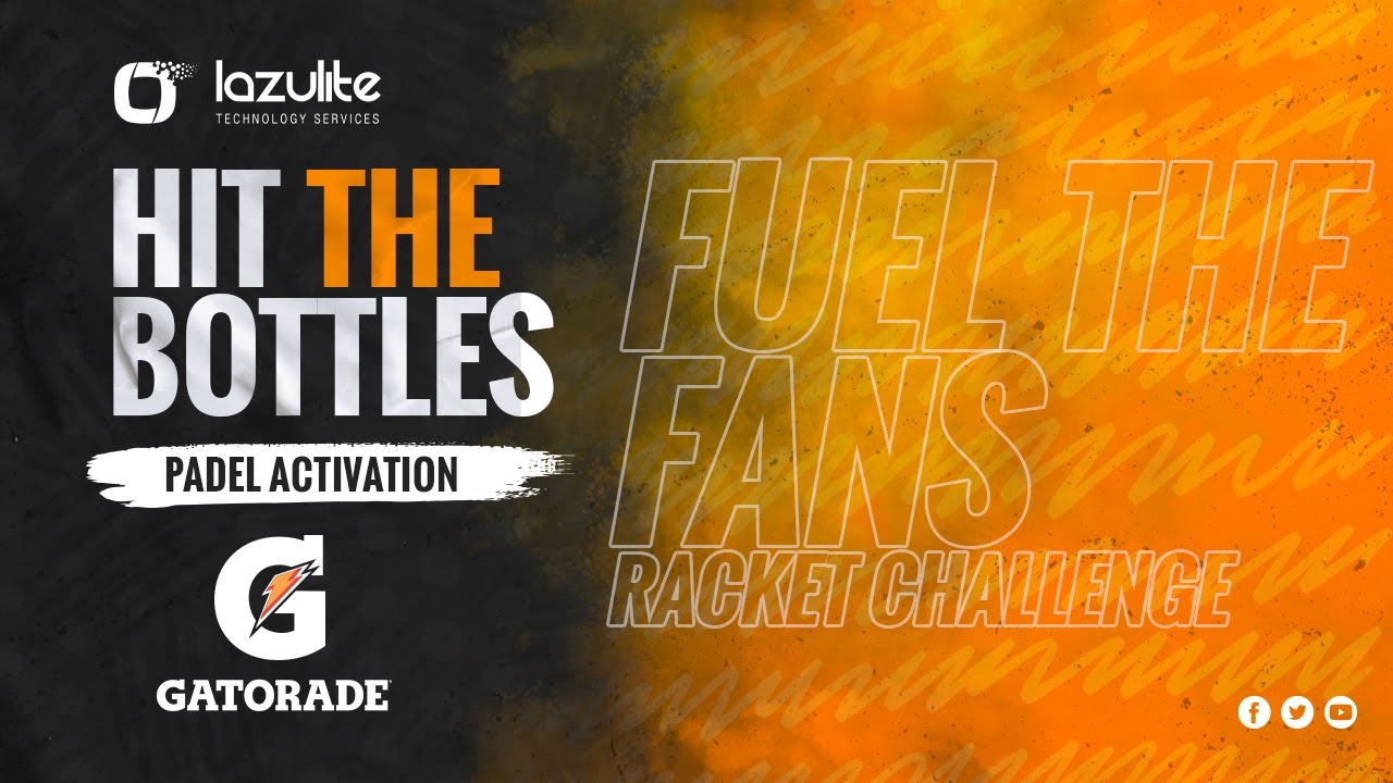 Hit The Bottles - Sporty Gatorade Activation to Fuel the Fans at World ...