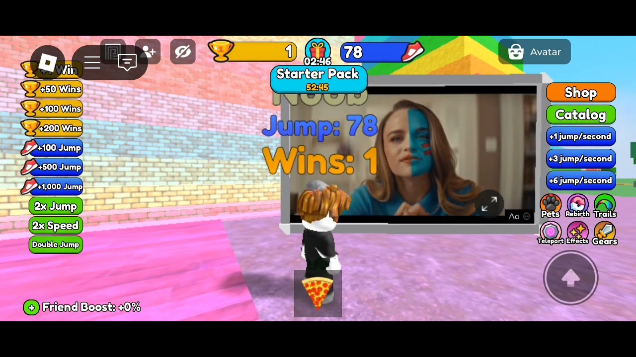 Roblox play/ jump higher every second - YouTube