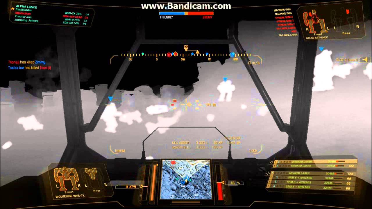 Mechwarrior Online: Wolverine-7K Loadout & Gameplay - YouTube