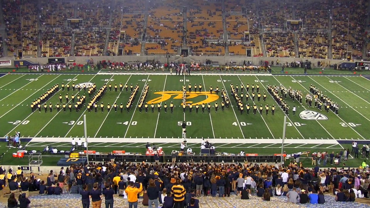 Cal Band 2017 Pregame Show vs. Ole Miss - YouTube