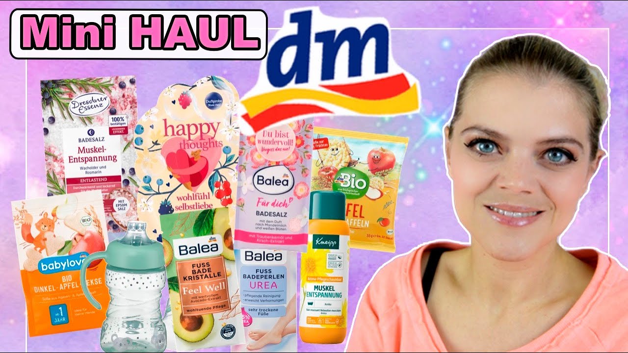 MINI dm Haul | Viele tolle Produkte & Geschenkidee 😍 - YouTube