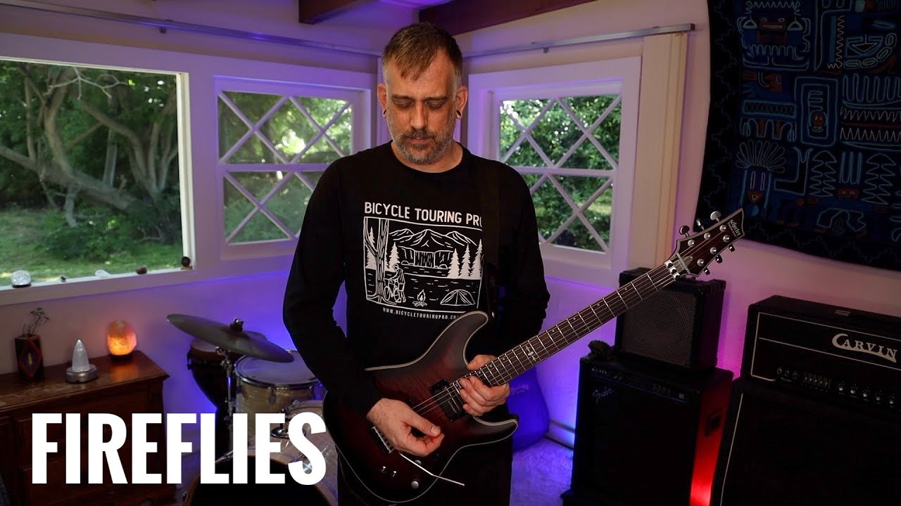 FIREFLIES by Owl City - Guitar Melody Cover by Adam Howe - YouTube
