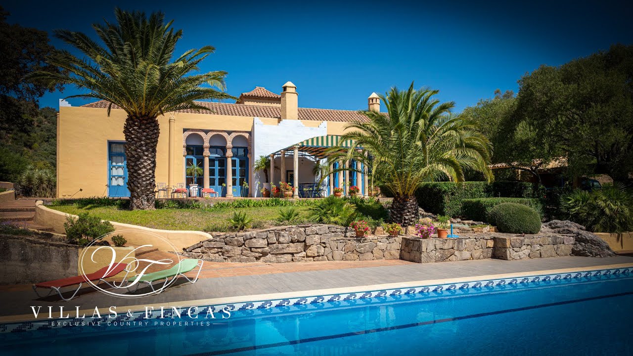 Andalusian Country Villa in Gaucin, Andalusia, Southern Spain - YouTube
