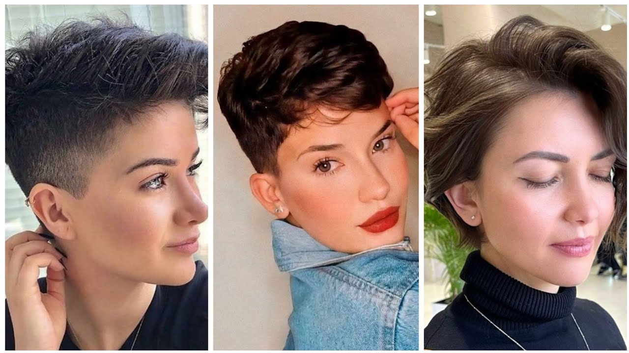 short pixie haircut ideas #pixiecut - YouTube