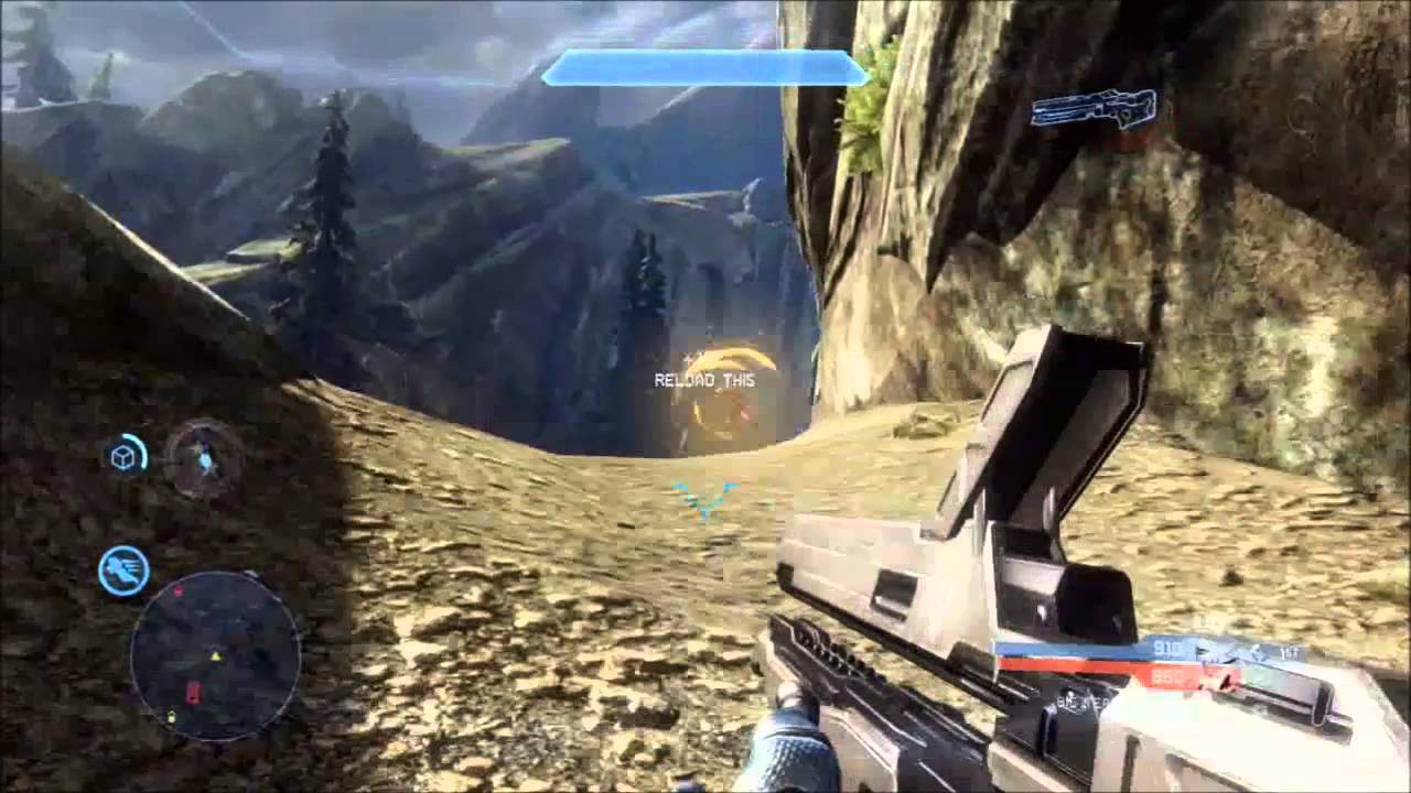 Halo 4, Long Range (Railgun) Triple Kill - YouTube