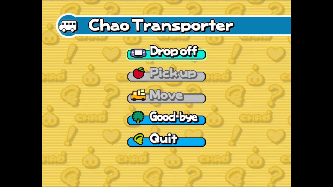 Custom Themes: Chao Transporter - YouTube