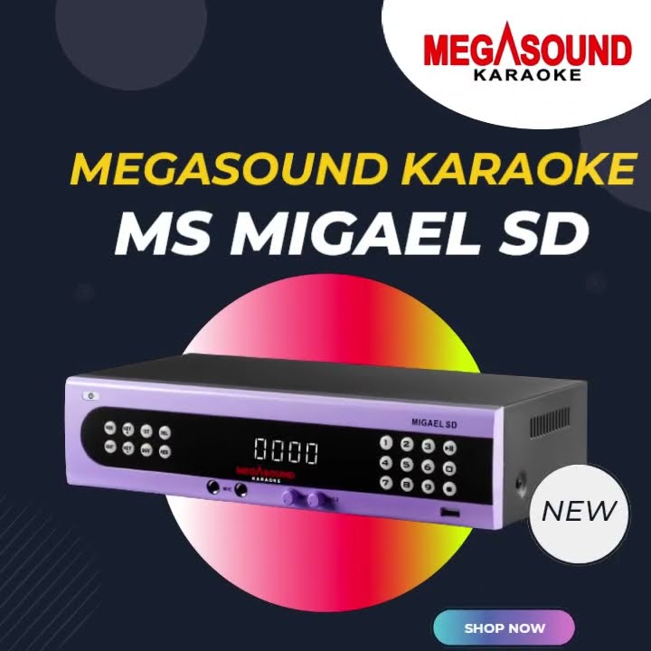 Megasound Karaoke MS MIGAEL SD Player - YouTube