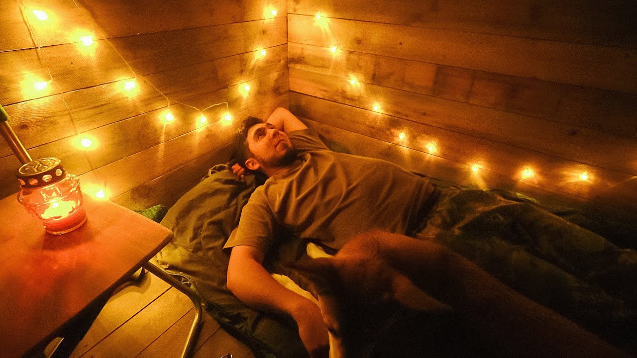 Part 14. The first night in the house with Pyosel. I brought the oven ...