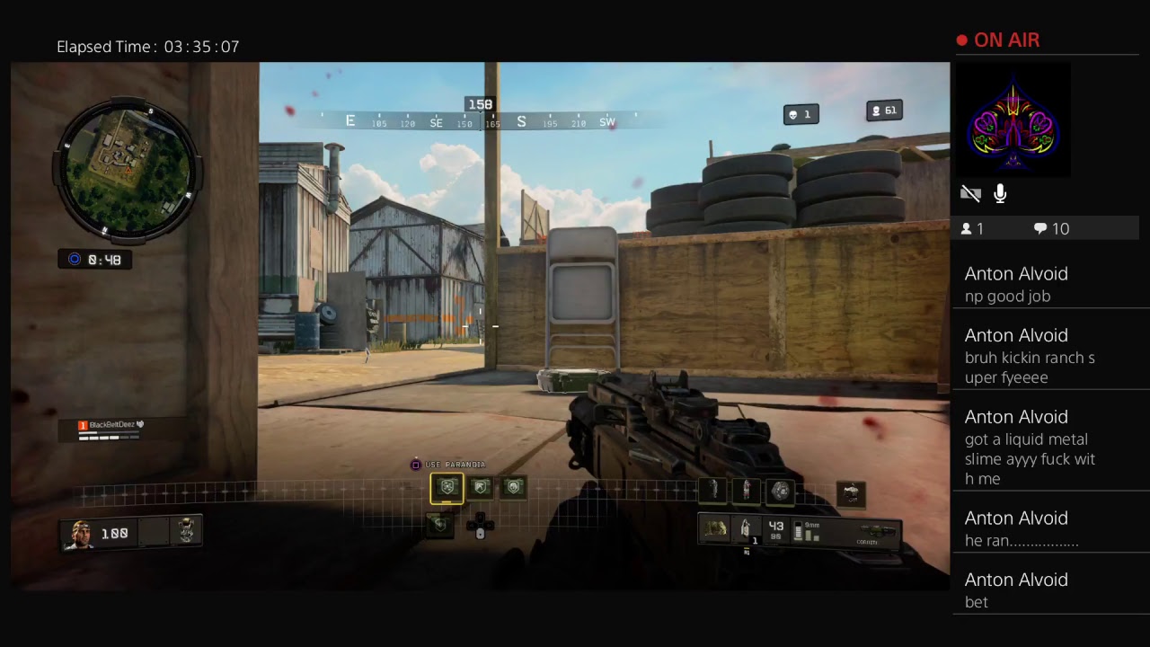 SRPG'S Diesel D plays Black ops 4 - YouTube