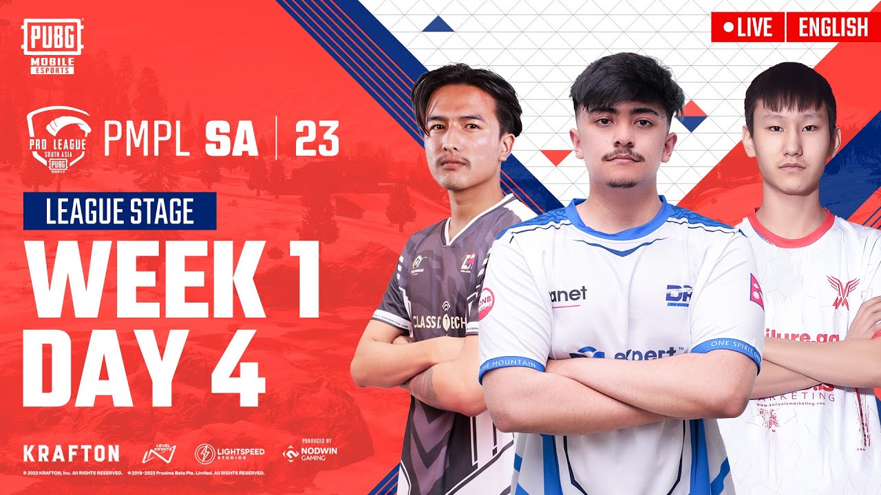 [EN] 2023 PMPL SA Fall | League Stage Week 1 Day 4| Aim For Victory ...