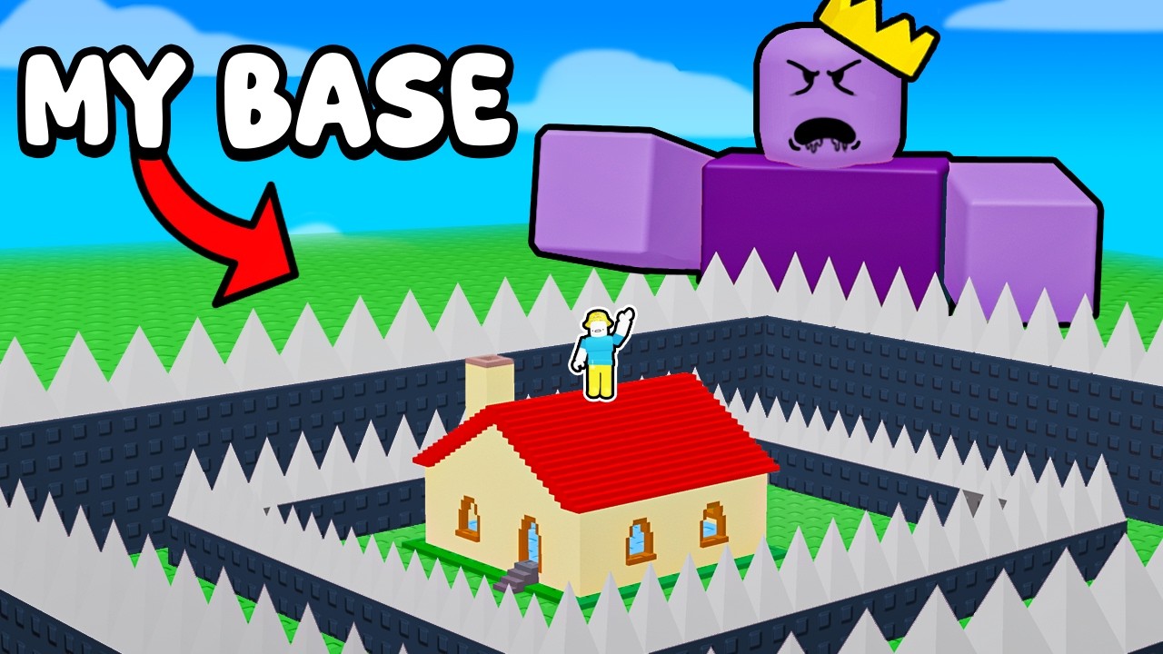 I Survived 100 WAVES of ZOMBIES in Roblox build ur base… - YouTube
