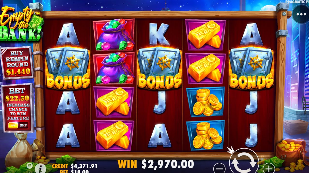 GREAT WIN ON EMPTY THE BANK SLOT! (FortuneJack) - YouTube