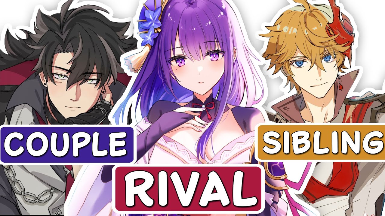 ⭐️Couple ⭐️ Sibling ⭐️ Rival - Genshin Impact - YouTube
