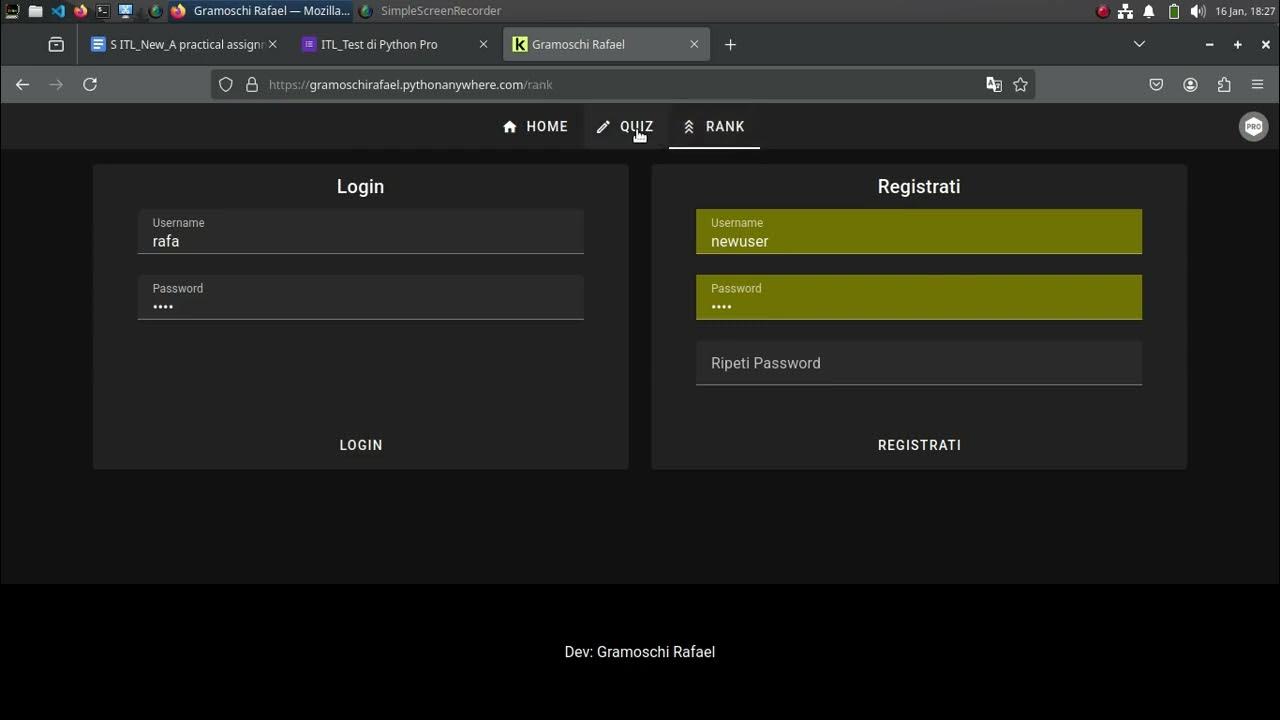 Flask + Vue.js exercise - YouTube