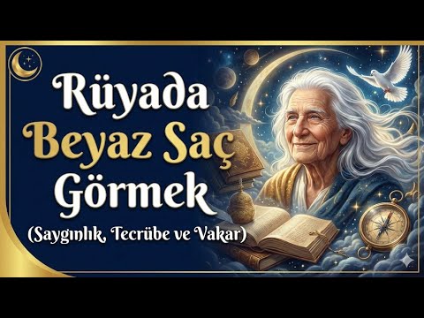 🤍 Rüyada Beyaz Saç Görmek (Saygınlık, Tecrübe ve Vakar)