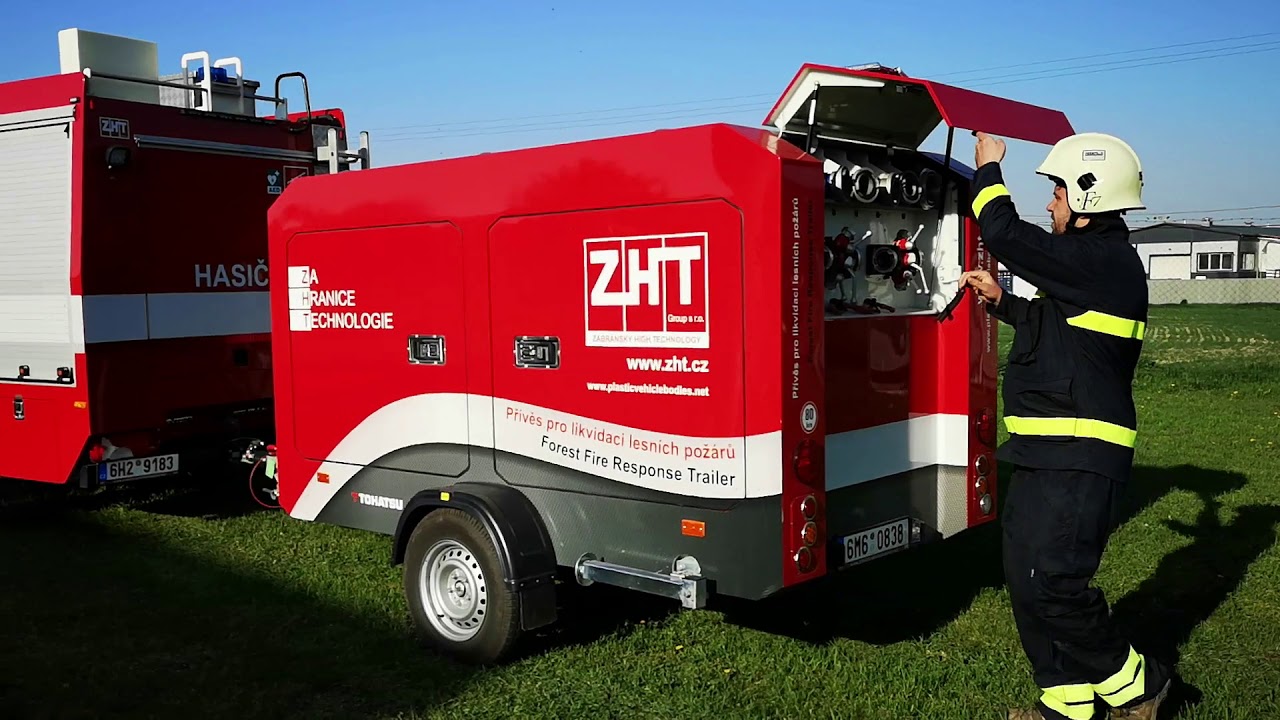 FOREST FIRE RESPONSE TRAILER BY ZHT - YouTube