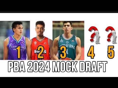 PBA 2024 MOCK DRAFT | AS PER PBA TEAMS COACHES | SOURCE SNOW BADUA ...