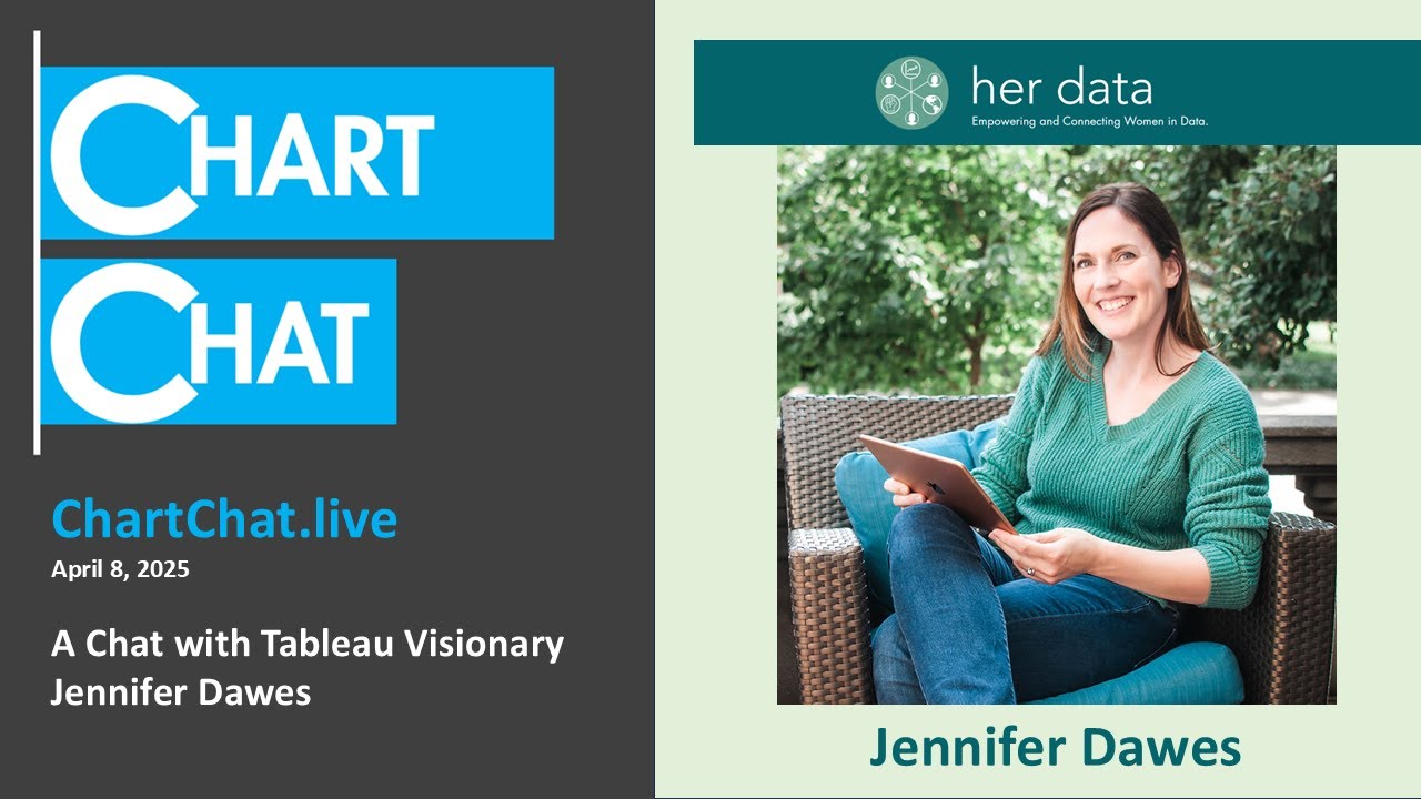 A Chat with Tableau Visionary Jennifer Dawes - YouTube