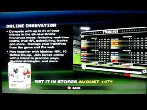 Madden 2010 Review / Ratings (Madden NFL 10) - YouTube
