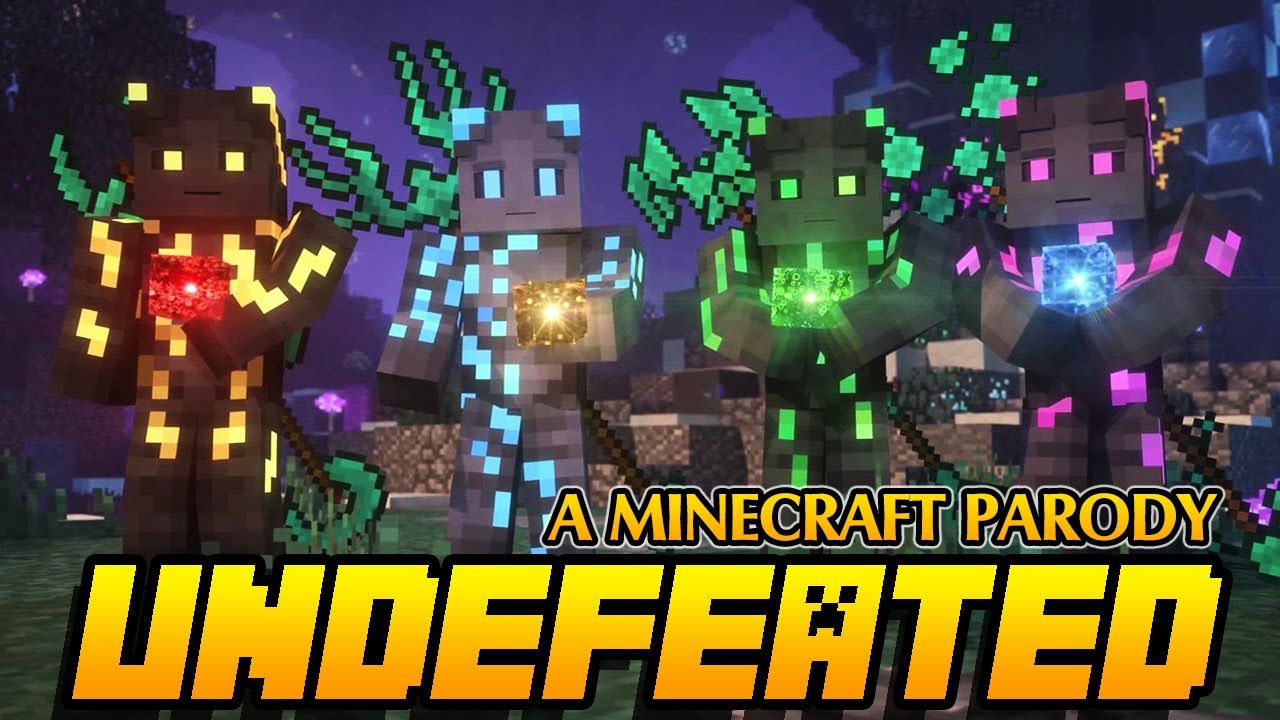 Minecraft Video "Undefeated" - Minecraft Parody of Unstoppable By Sia ...