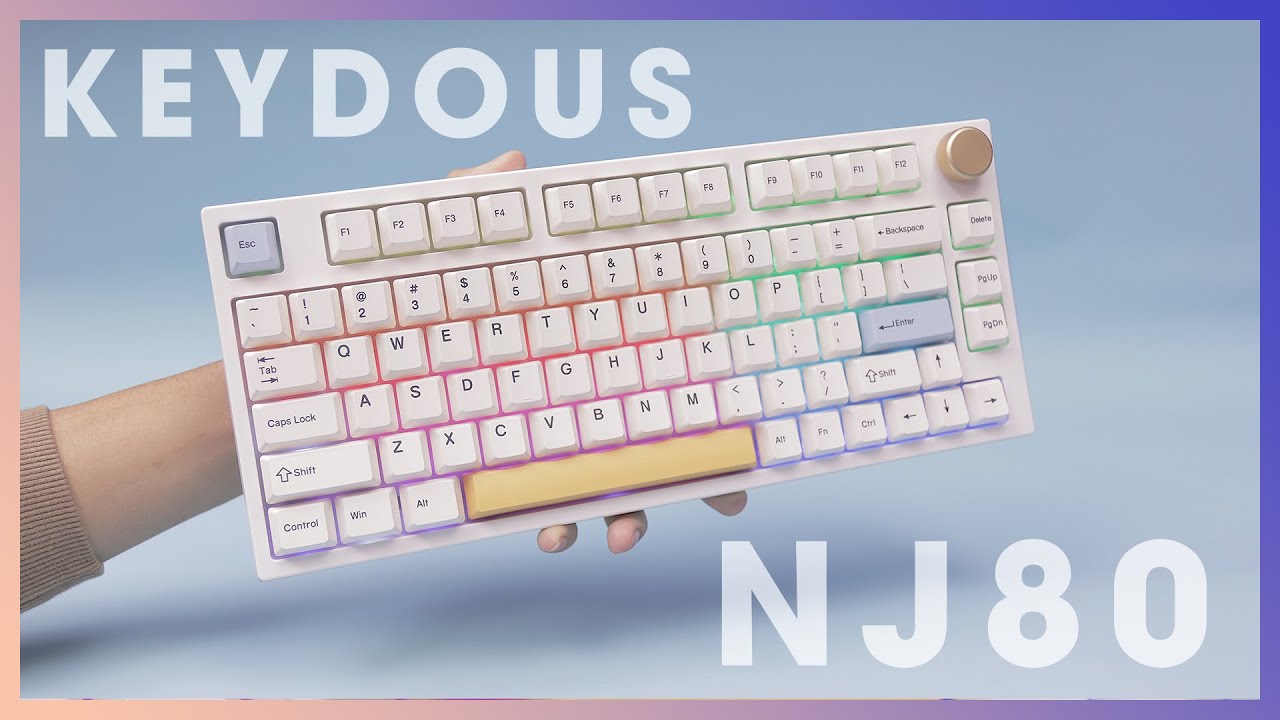 Keydous NJ80 | Phím Cơ 75% Ngon Nhất Phân Khúc? - YouTube
