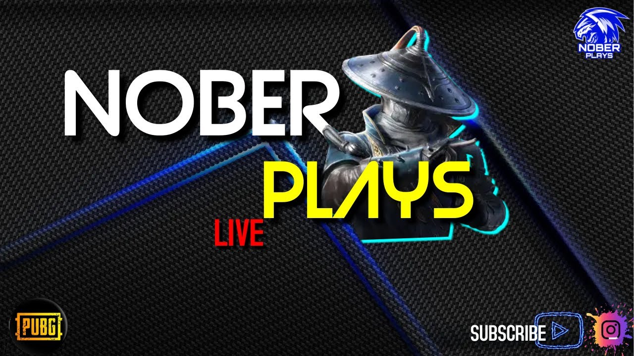 PUBG MOBILE LIVE WITH NOBER PLAYS - YouTube