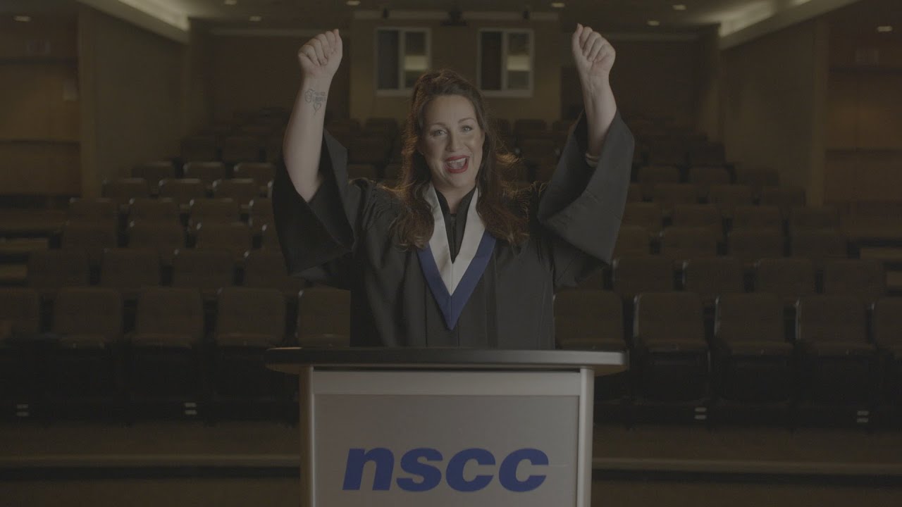 NSCC eCampus Valedictorian - Jamie States - YouTube