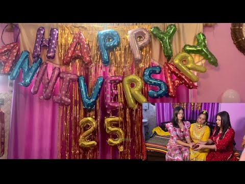 25th anniversary of mammu mammi 🥰 || Bangle ceremony 😅 || Trending vlog ...