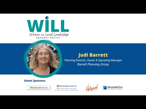 2021 Women in Local Leadership | Judi Barrett, Barrett Planning Group ...
