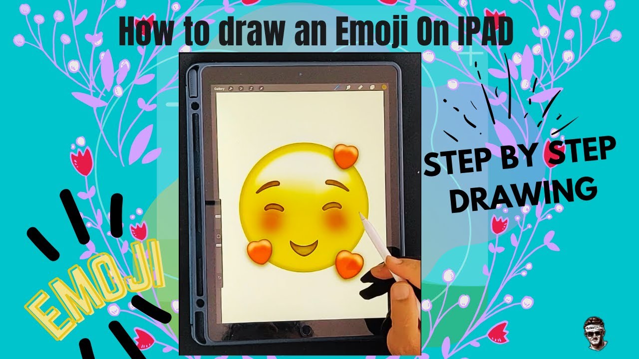How to Draw an EMOJI with Procreate | I PAD Drawing - YouTube