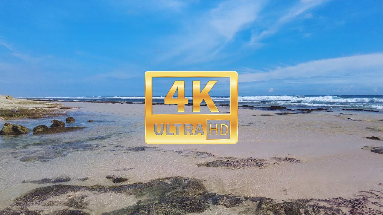 Ocean Beach 4K: Relaxing Ocean View - YouTube