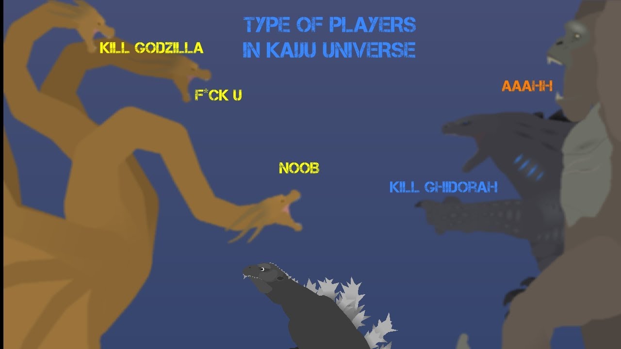 Type of players in Kaiju Universe [Stick Nodes] - YouTube