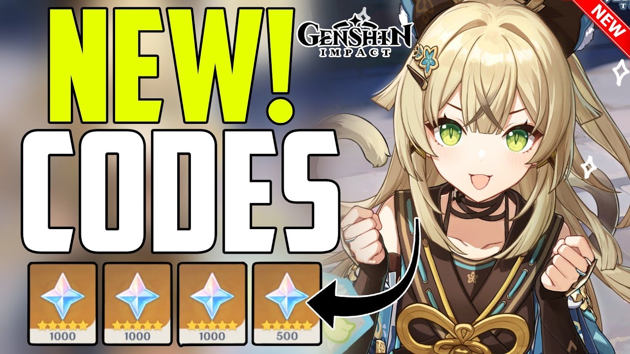 ⚠️UPDATE 2024!⚠️ GENSHIN IMPACT REDEEM CODES 2024 - GENSHIN IMPACT ...