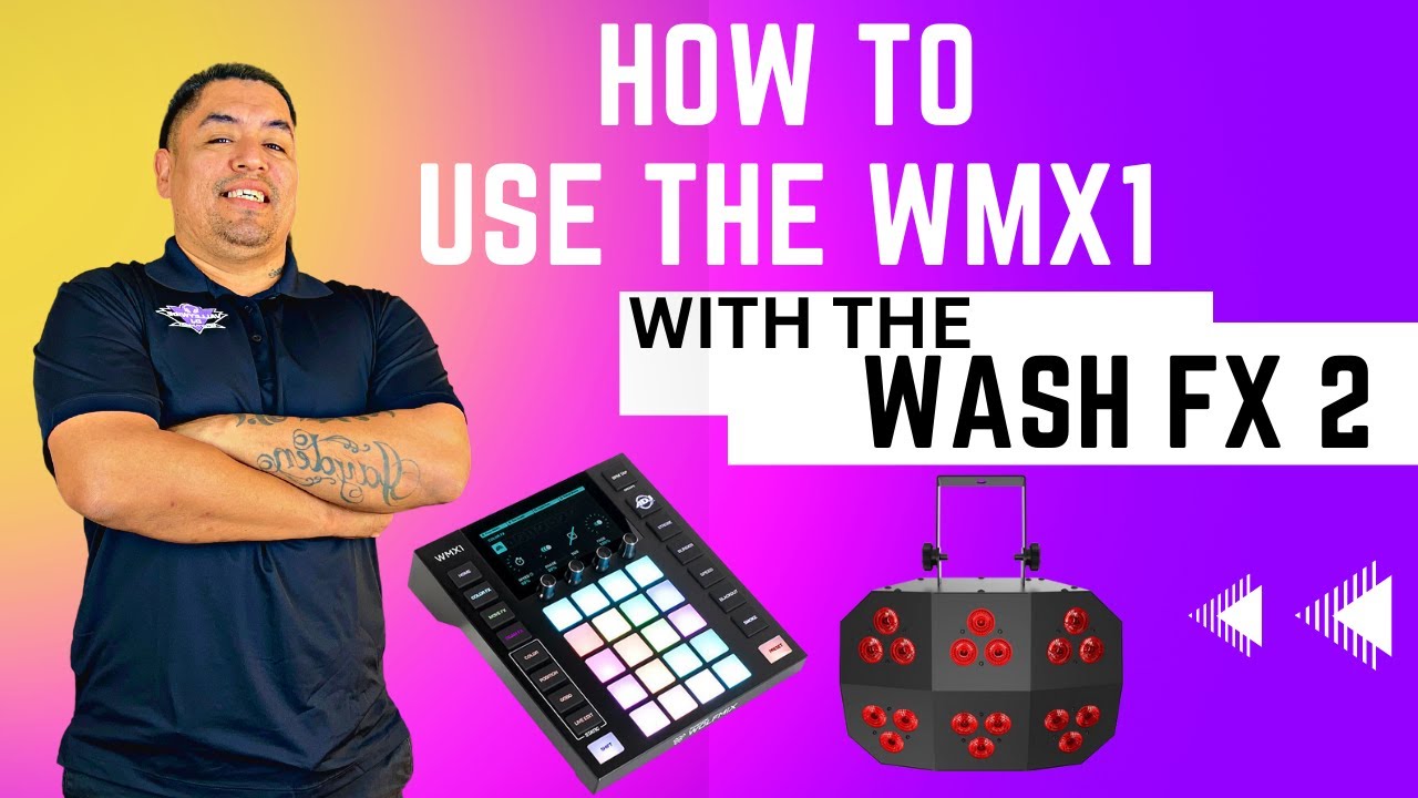 WMX1 TUTORIAL | HOW TO USE WITH THE WASH FX 2 | BASIC TUTORIAL - YouTube