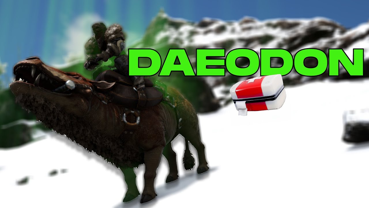 COMO TAMEAR DAEODON y TODAS SUS HABILIDADES (PC, PS y XBOX) - ARK - YouTube